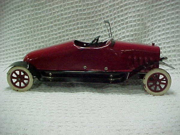 Rare Structo Wind Up Clockworks Car Restored