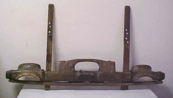 197: Authentic early dated 1861 Slave Yoke with 8 stars