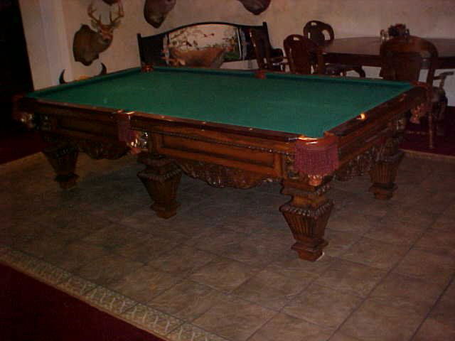 123: Rosewood Peter Vitalie Co. Pool table - May 26, 2012 | Ken's ...