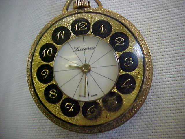 A. Lucerne Swiss Made Pocket Watch