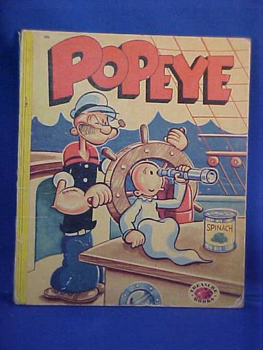 Copyright 1955 "popeye" Book
