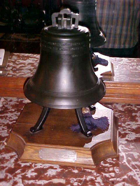 Rare Bronze Bell From Same Foundry As Liberty Bell.