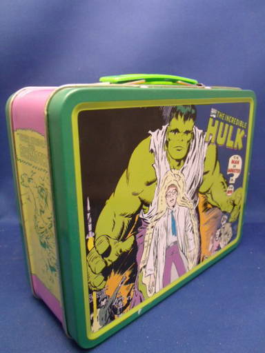 Marvel "the Incredible Hulk" Tin Lunch Box