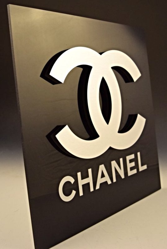 Chanel Logo Sign
