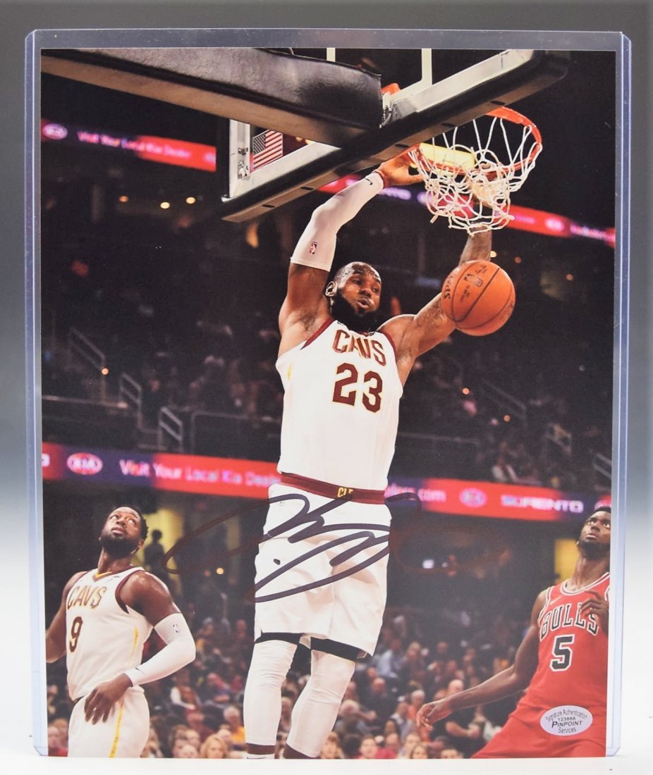 Lebron James Signed Photo