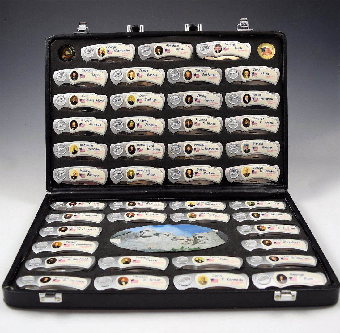 Presidential Pocket Knife Set