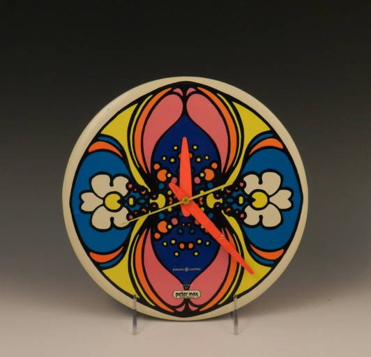 1960's Peter Max Clock - Sep 10, 2015 | Christiana Auction Gallery in DE