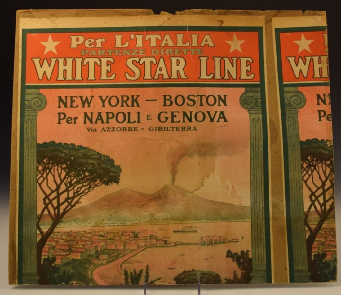Vintage White Star Line Poster
