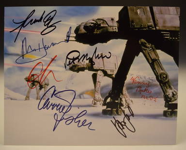 Star Wars Cast Signed Photograph