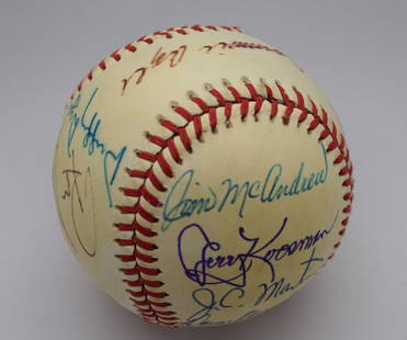 1969 New York Mets Signed Baseball