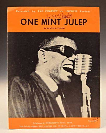 Ray Charles Autograph