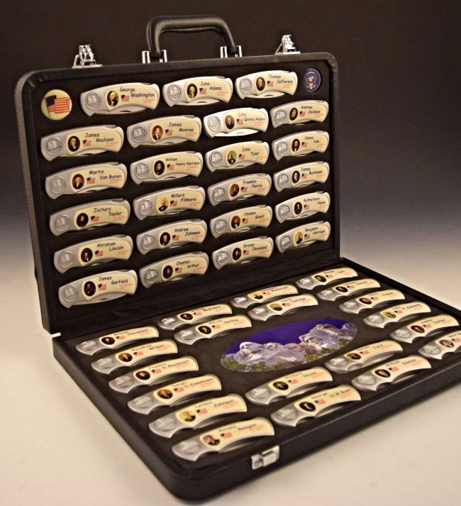 Presidential Knife Set - Apr 07, 2016 | Christiana Auction Gallery in DE