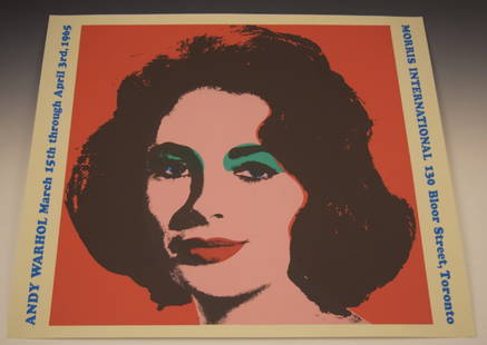 Andy Warhol. Lithograph. Liz