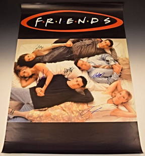 Sopranos Cast Signed Poster