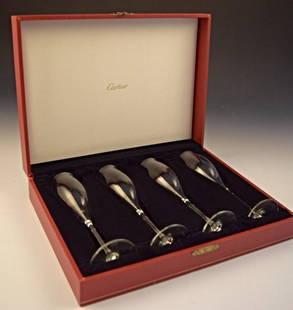 Cartier Crystal Glass Set
