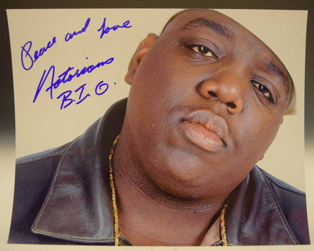 Biggie Autographed Photo - Jul 21, 2016 | Christiana Auction Gallery in DE