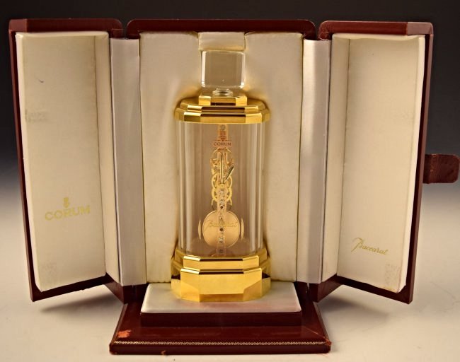Baccarat Corum Crystal Clock