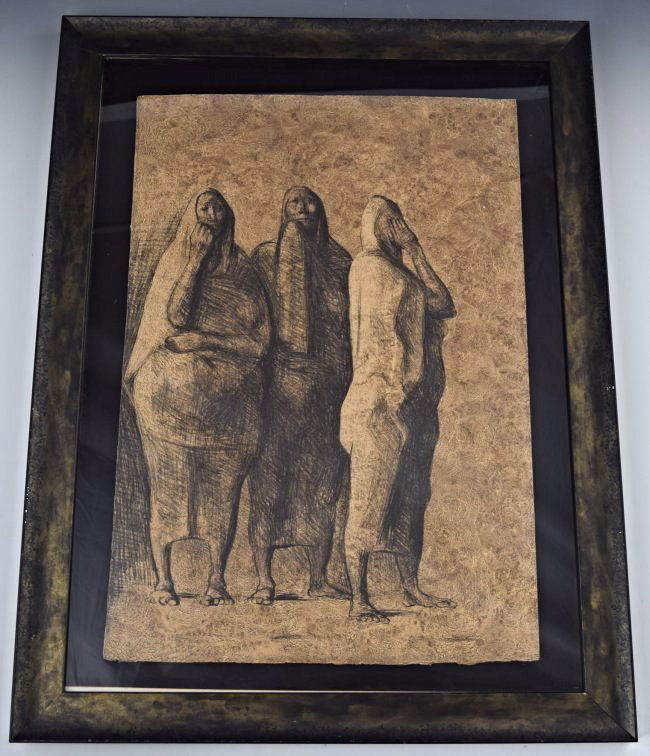 Francisco Zuniga Signed/Numbered Lithograph