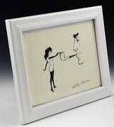 Leroy Neiman Drawing