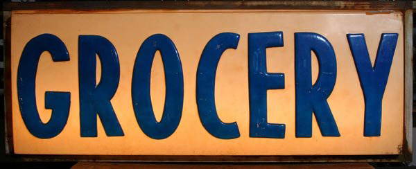 "Grocery" Light Up Outrigger Sign - Oct 20, 2006 | Kimball M. Sterling ...