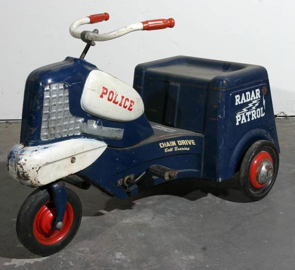 80: Murray Police Trike Pedal car