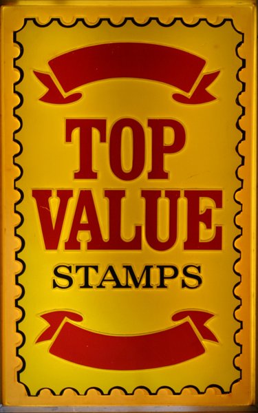 705:" Top Value Stamps' Lighted Sign - Oct 21, 2006 | Kimball M ...
