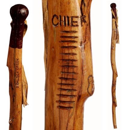 65: Mohawk Indian Chief's Walking Stick-C. 20th Century - Feb 17, 2008 ...