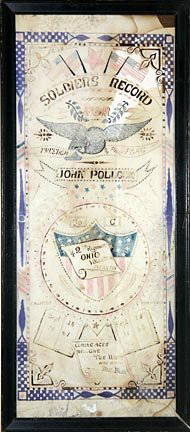 Soldiers Record, Calligraphy In Colored Ink, Disc