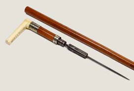 Black Powder Cane Gun - Feb 08, 2015 | Kaminski Auctions in MA