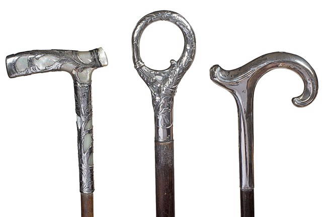 12. Ladies Cane Collection Late 19th Century A Grou