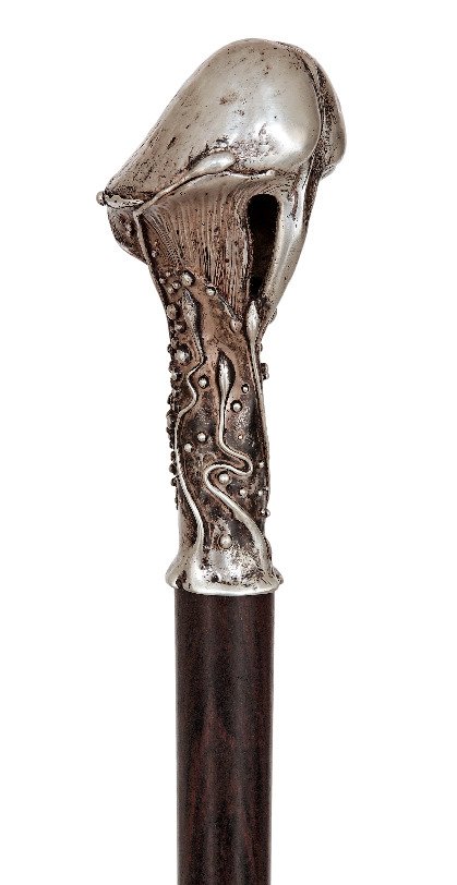 27. Erotic Penis Cane-Ca. 1970-Unique piece by Ivaan of : Lot 27