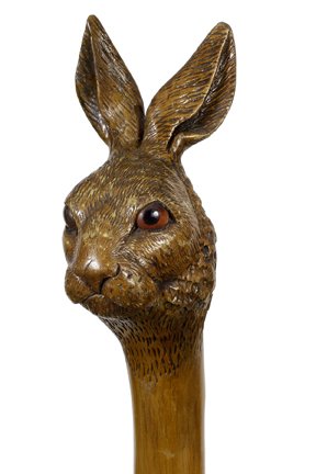 47. Folk-Art Rabbit Cane-Ca. 1885-A very nicely carved - Apr 11, 2015 ...