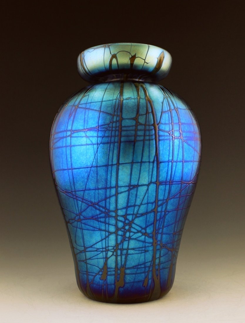 141: Iridescent Oil Spot LOETZ Art Glass Decanter Vase - Jan 29, 2006 ...