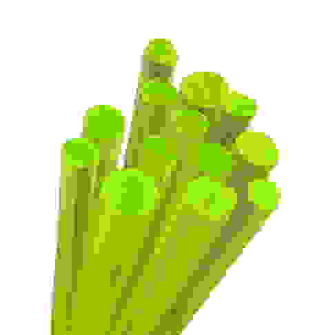 Czech Yellow Uranium Vaseline Glass Rods 27 Pieces Auction