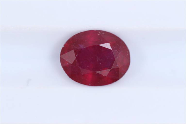 2.23ct Ruby Oval Cut