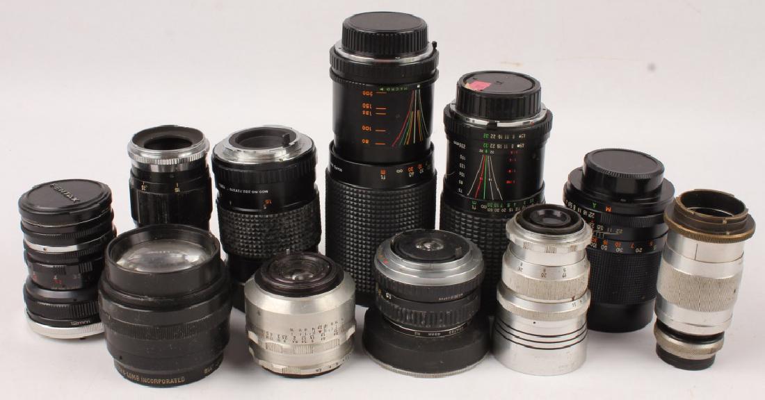 MIXED 20TH CENTURY FILM CAMERA LENS & PARTS