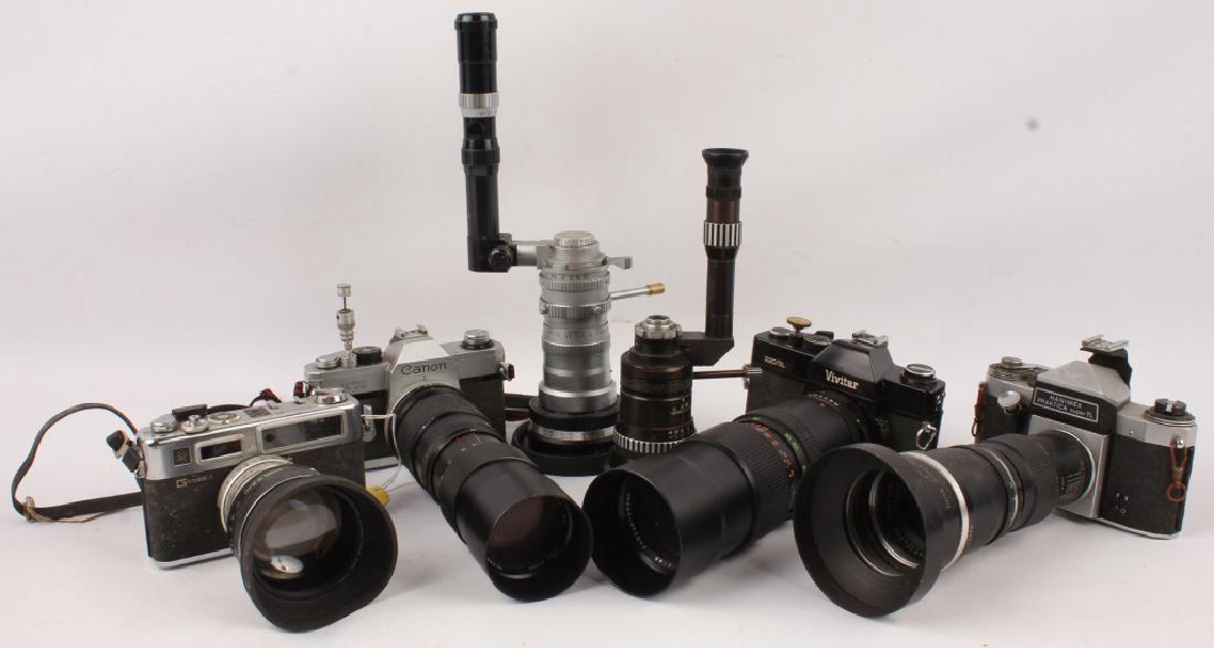 4 20TH CENTURY FILM CAMERAS