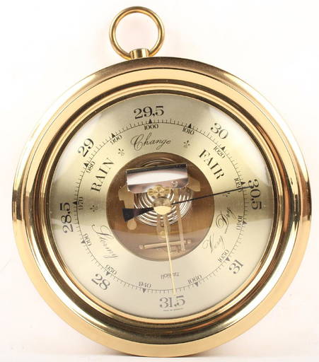 Hoffritz Brass Barometer