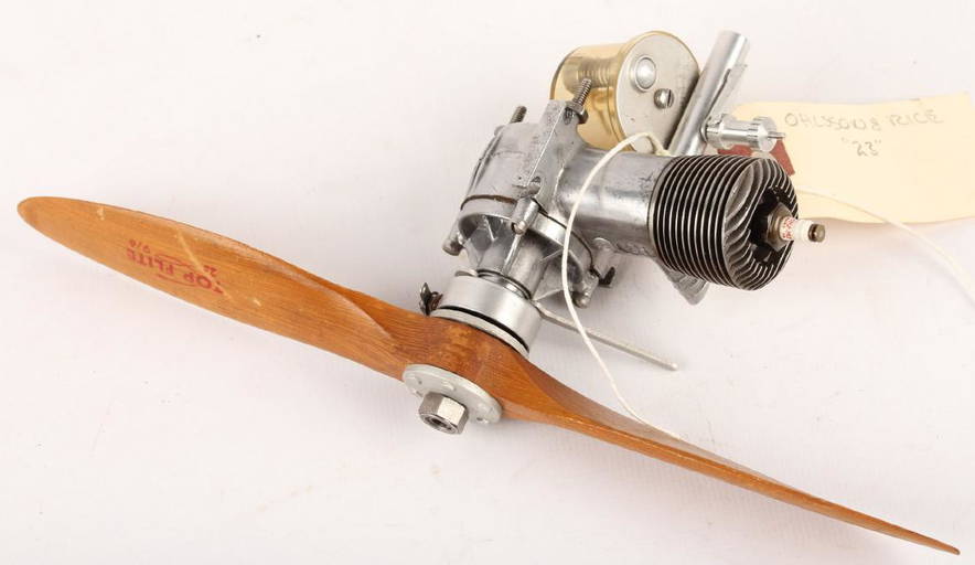 Ohlson & Rice Model 23 Spark Airplane Engine
