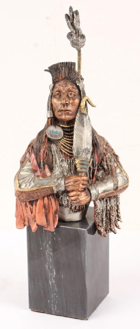 LEGENDS COUP FEATHER LIMITED EDITION SCULPTURE