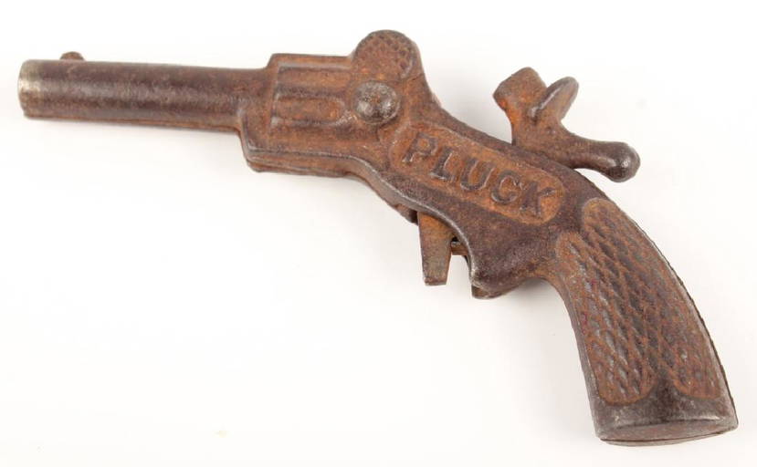 Cast Iron Pluck Miniature Cap Gun
