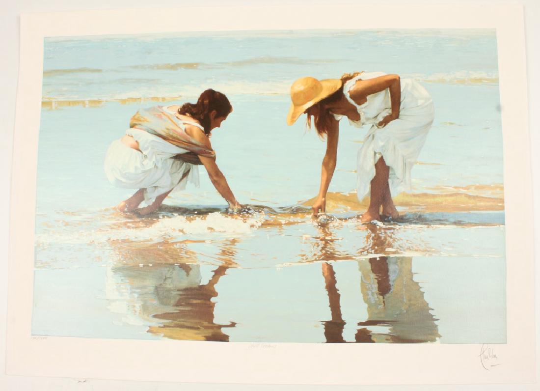 LUIS RIBAS LIMITED ART PRINT "SHELL SEEKERS"