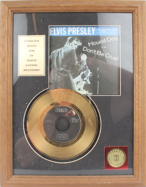 Special Edition 24k Gold Plated Record Elvis Sep 20 2018 Florida