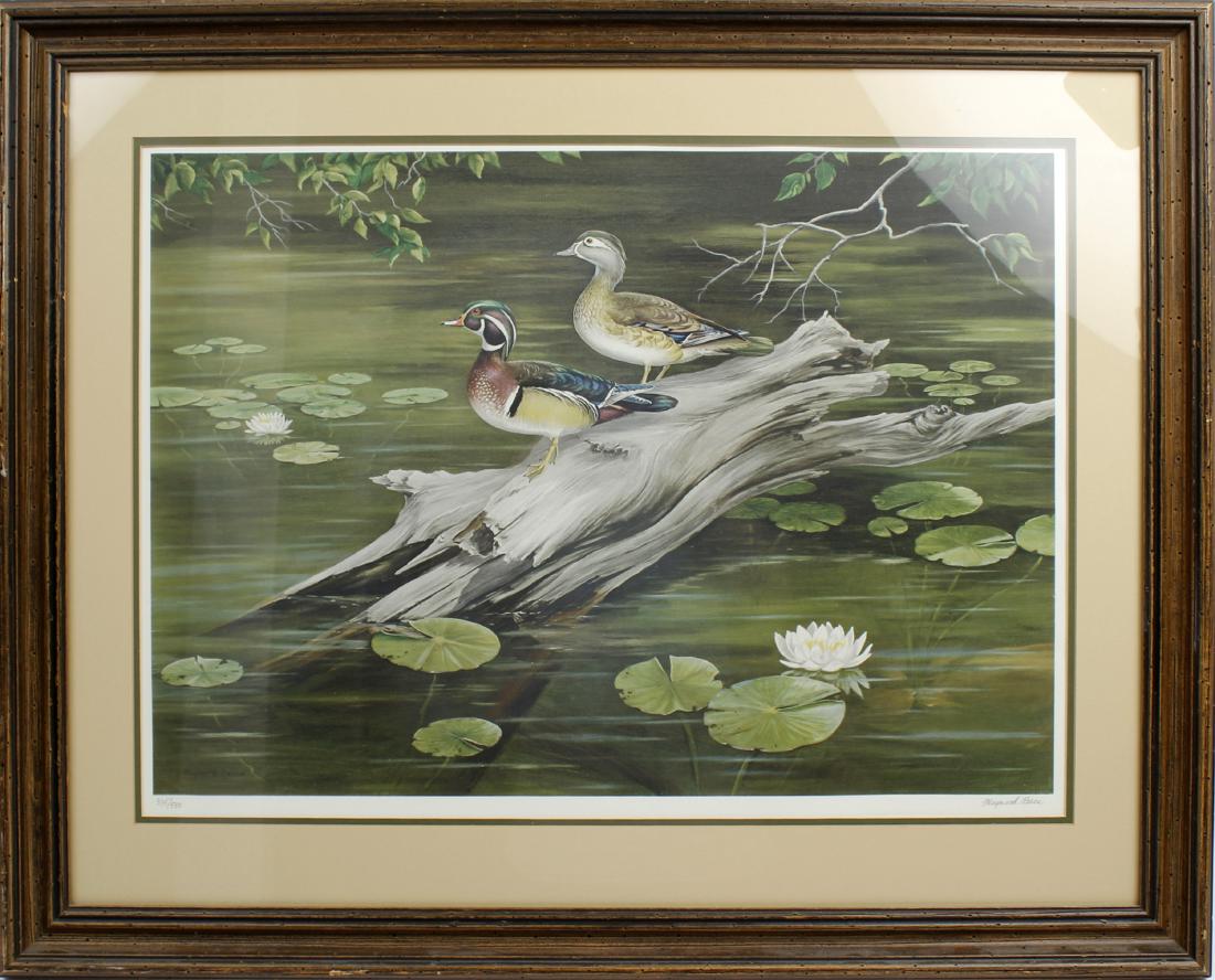 MAYNARD REECE WILDLIFE LITHOGRAPH LIMITED EDITION