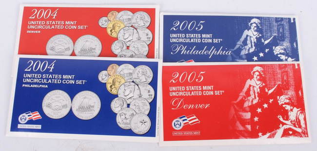 2004 2005 Canadian Legacy Of Liberty Coin Set