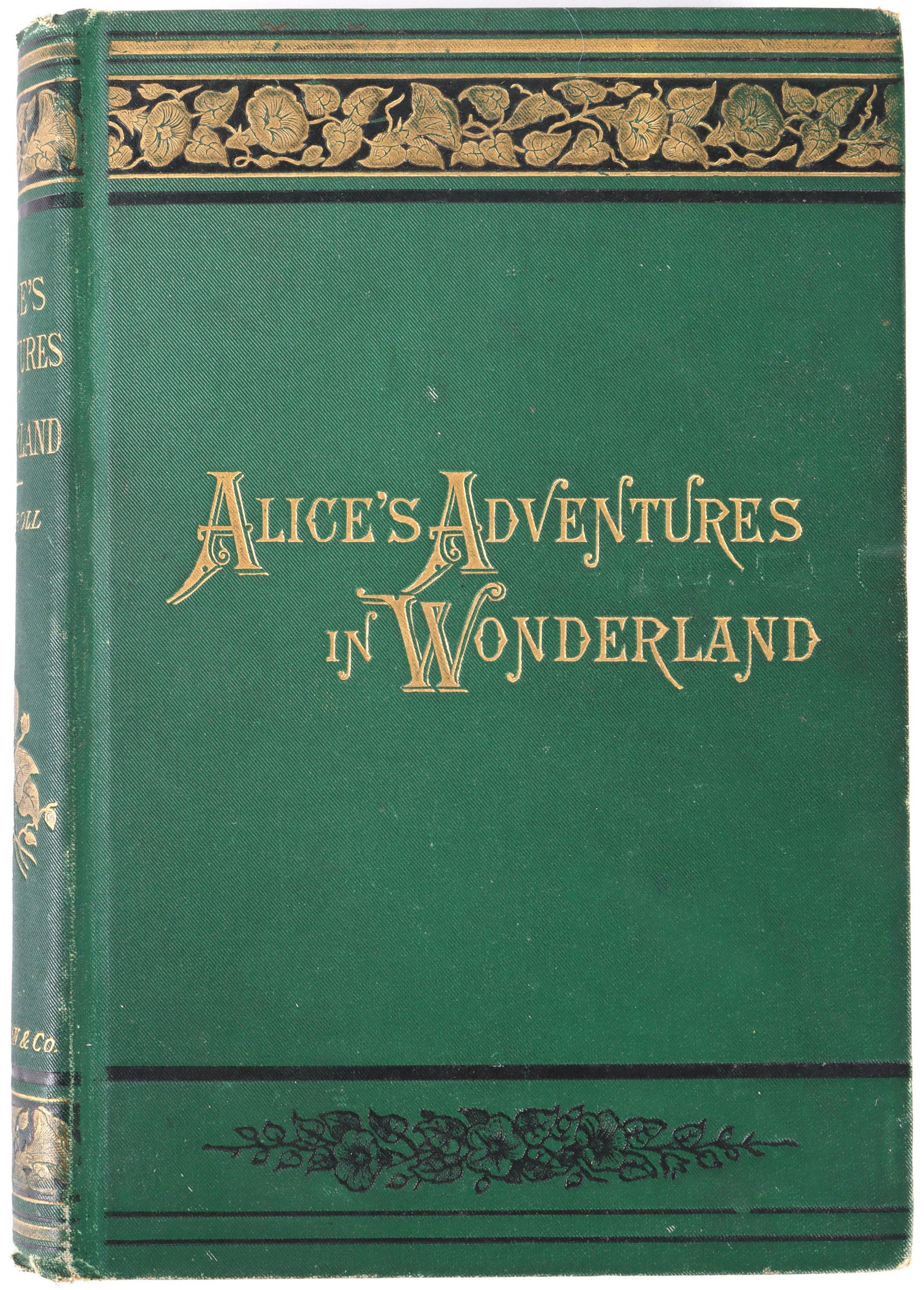 1884 Alice In Wonderland Macmillan Tenniel Book