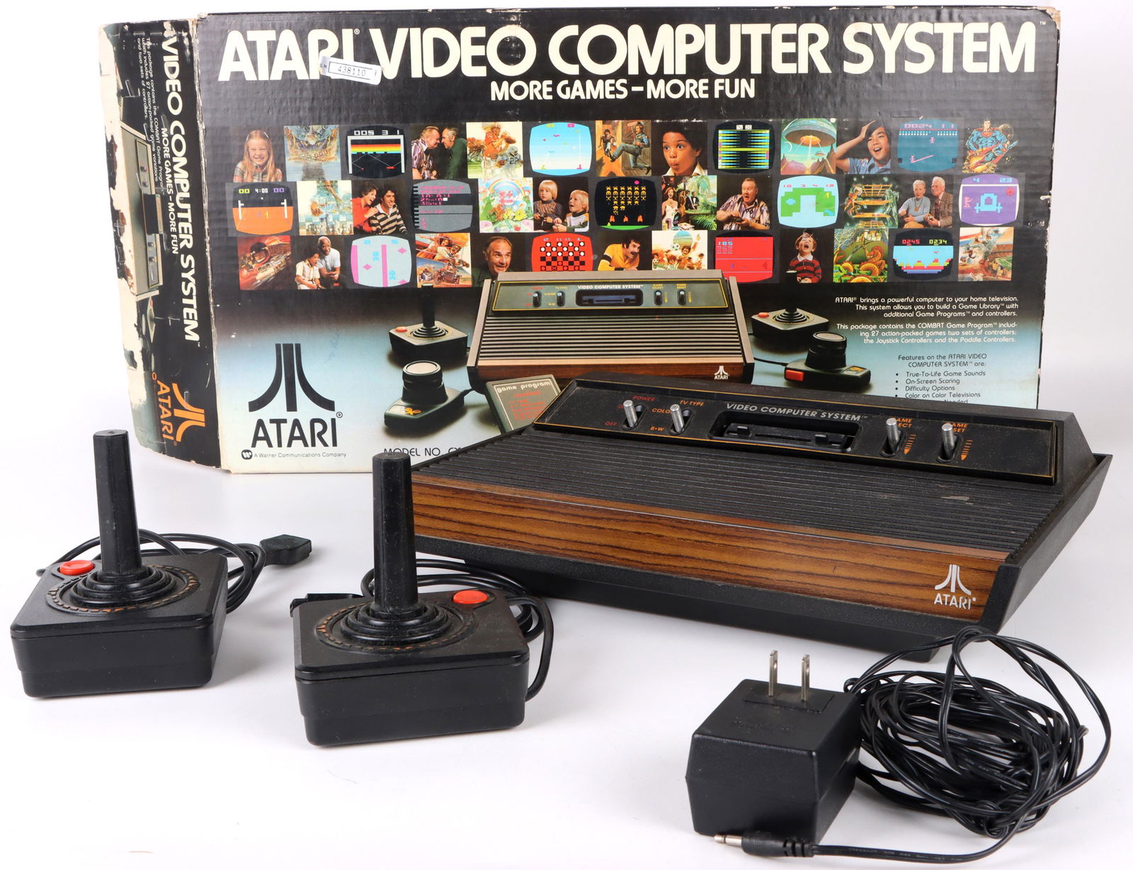 1980 ATARI CX-2600A VIDEO COMPUTER SYSTEM (#146161) on Jan 14, 2023 ...