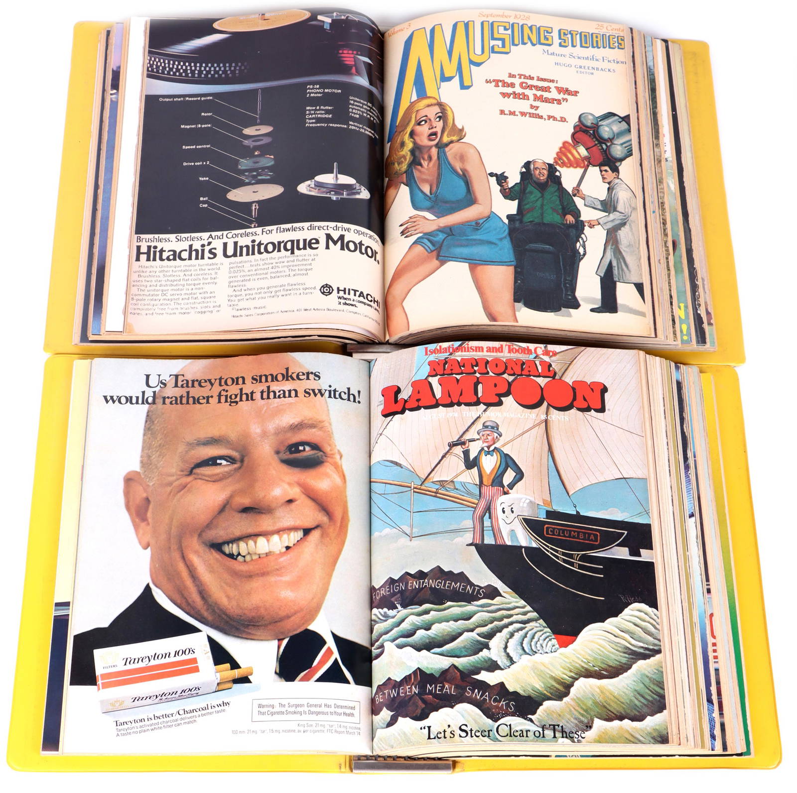 National Lampoon Magazines 1977 & 1974 Binders Auction