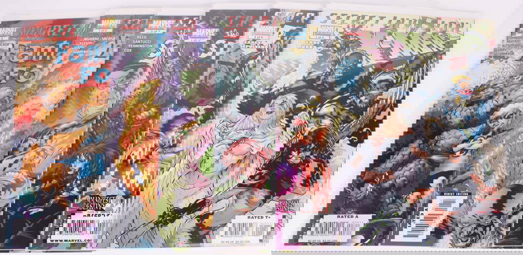 Three Complete Marvel Secret Invasion Series