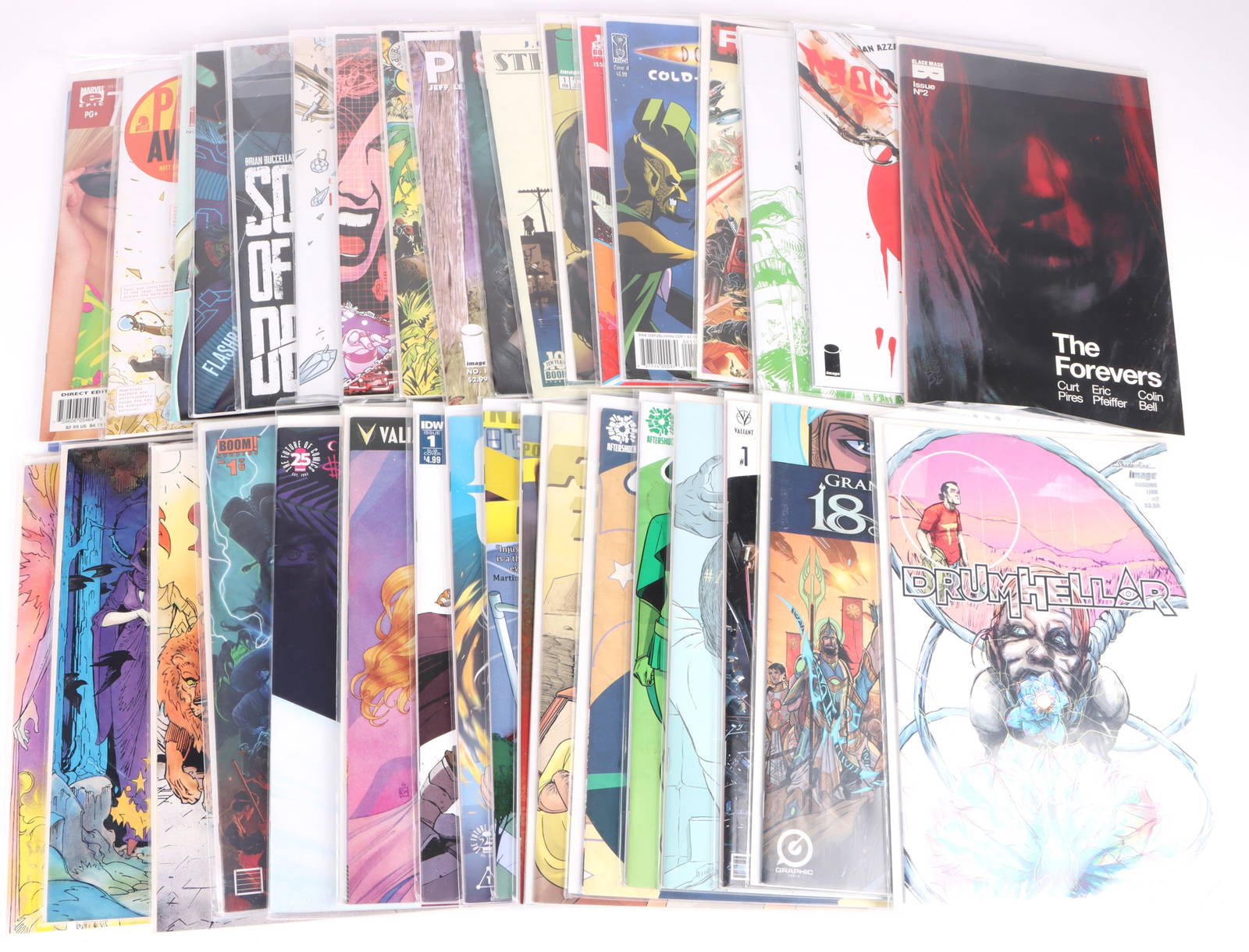 Collection Of Single Series & Single Comics - (47) Auction